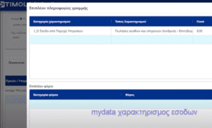 E Timologio | E Timologio Τιμολόγηση myDATA